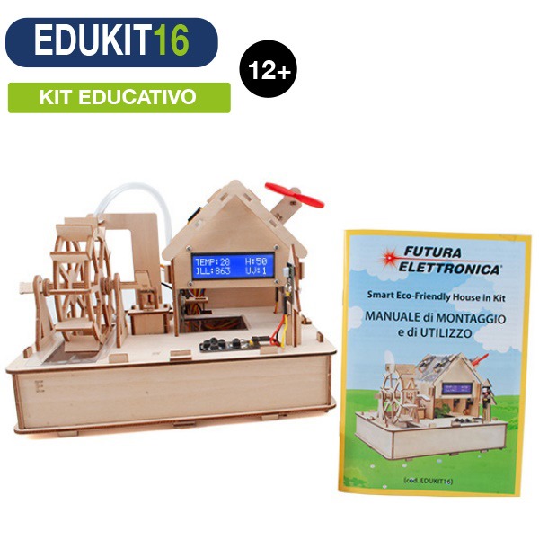 Edukit16 - Kit Smart Eco House Con Manuale - Grisù